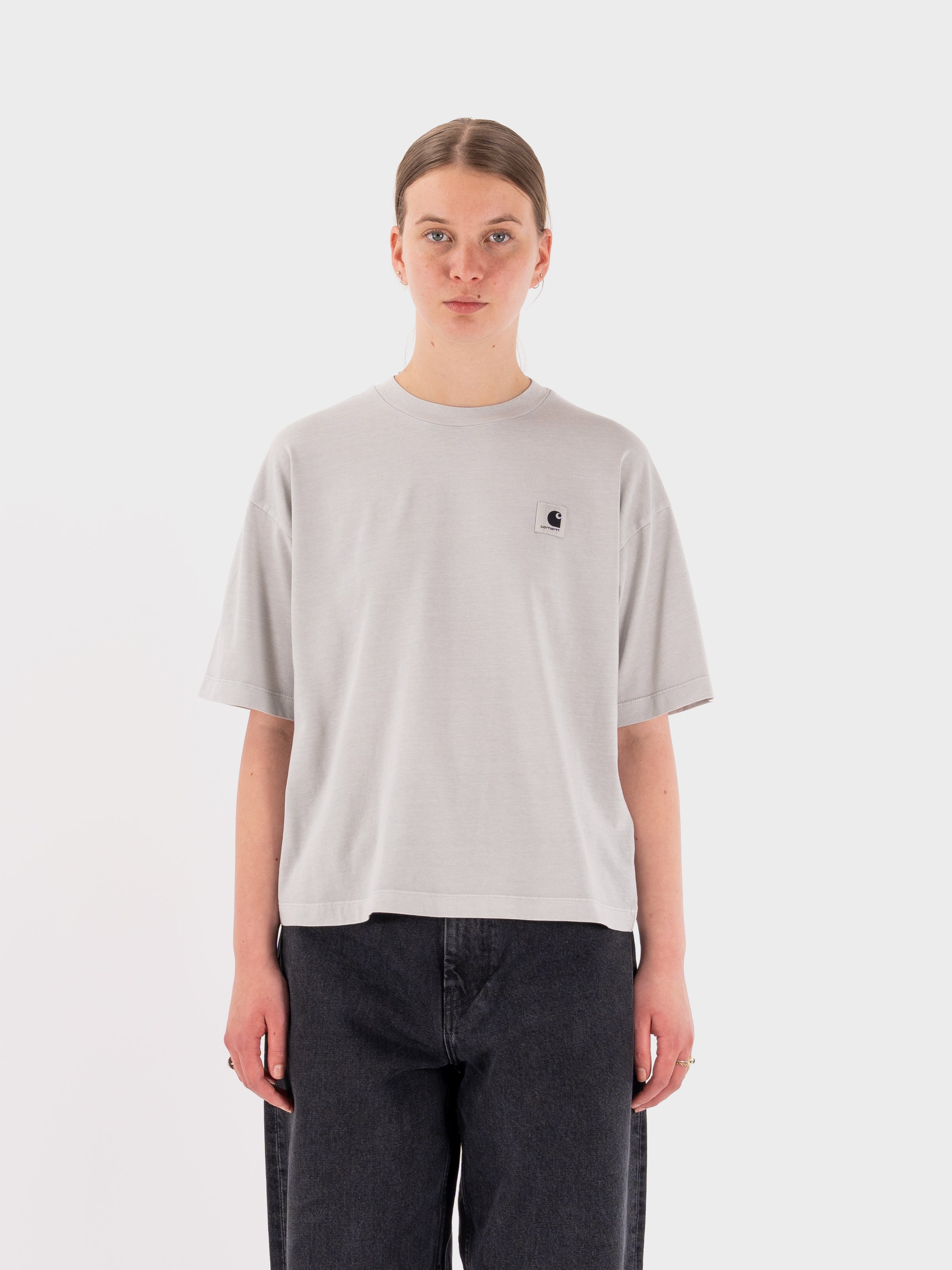 Carhartt W' SS Nelson T Shirt - Sonic Silver – Seven Stones