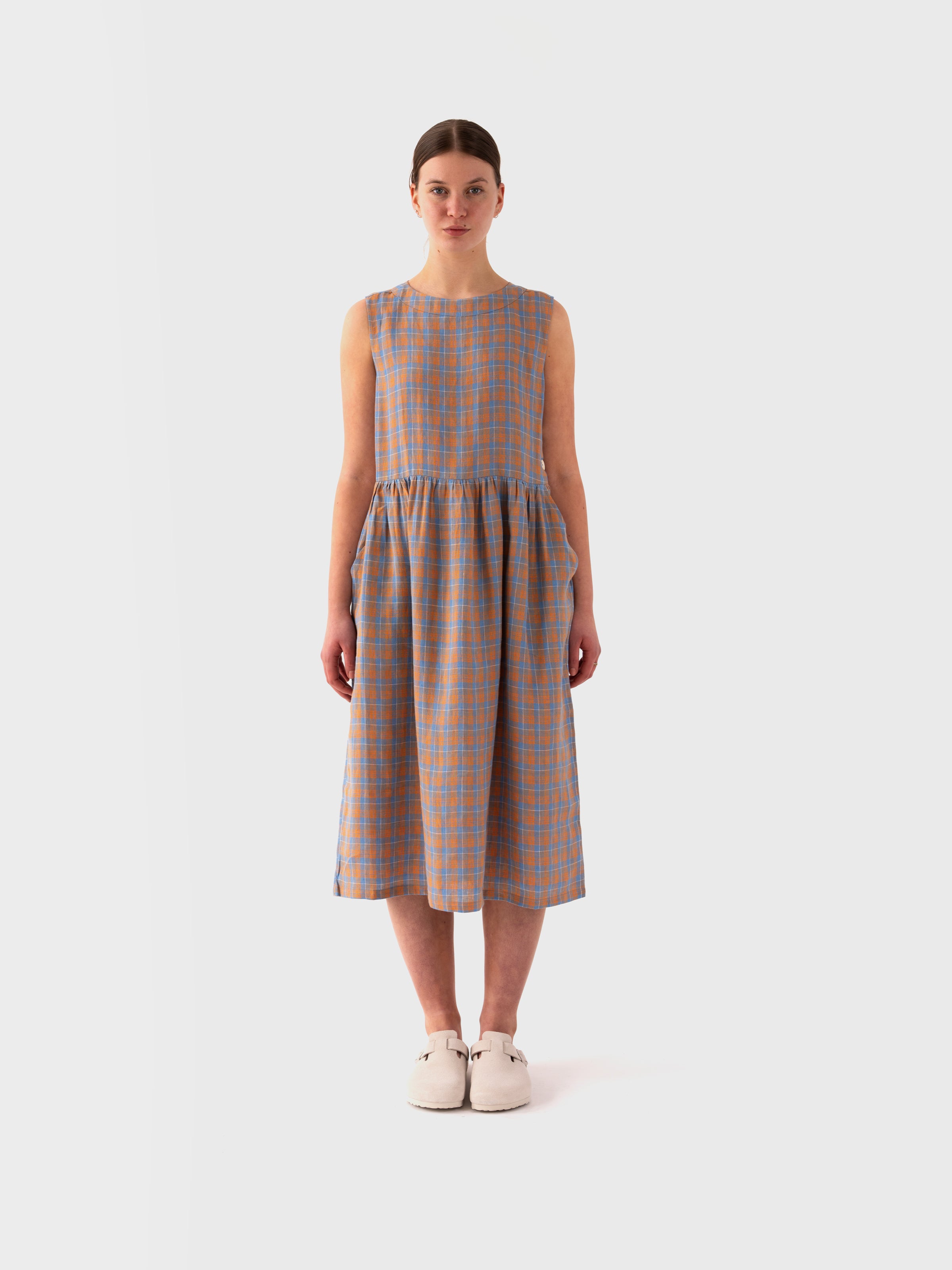 Sideline Tally Dress - Mixed Check – Seven Stones